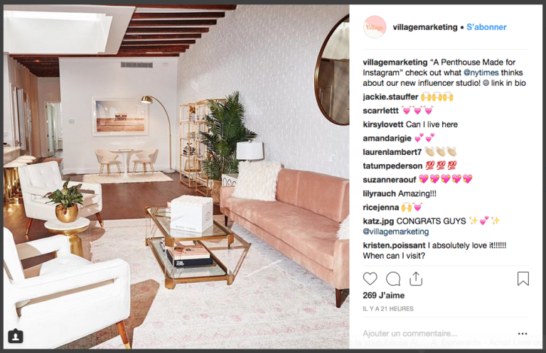 A New York, les influenceurs ont un appartement à disposition pour ...