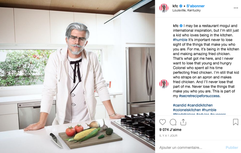 KFC a trouvé l'influenceur parfait - Les Gens d'Internet