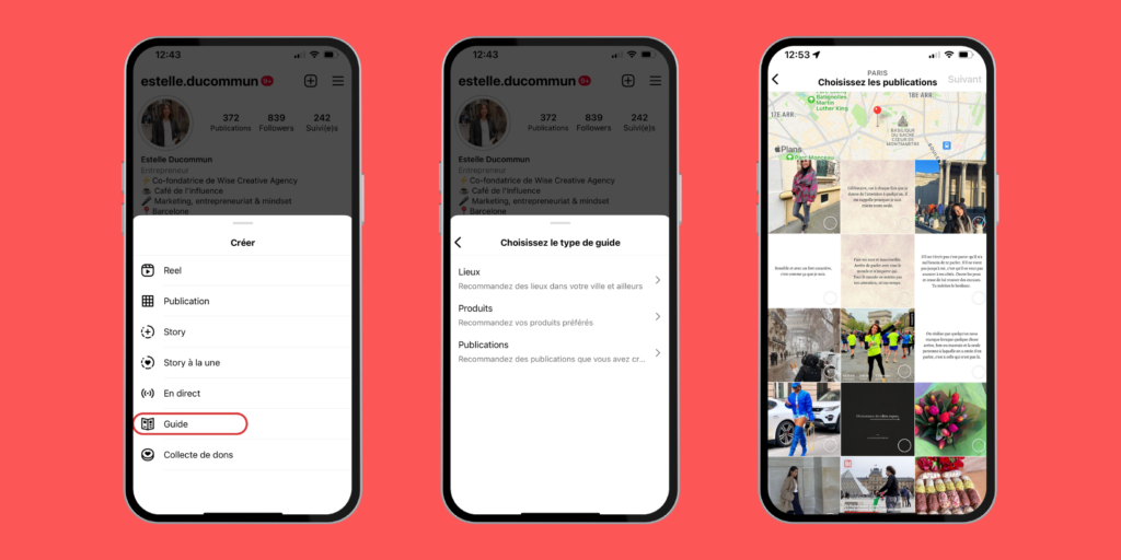 Guides Instagram: comment les utiliser et quel contenu créer - Les Gens d'Internet