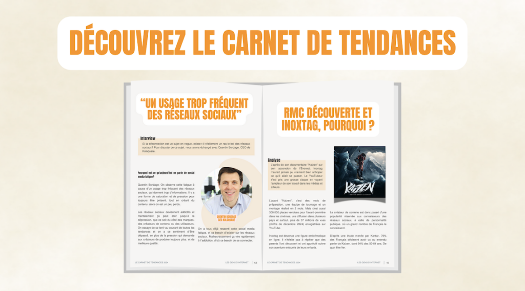 Le Carnet de Tendances 2025 - Les Gens d'Internet
