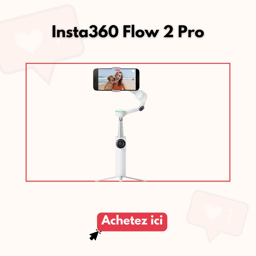 Insta360 Flow 2 Pro: le stabilisateur parfait pour les créateurs de contenu en 2025 - Les Gens d ...