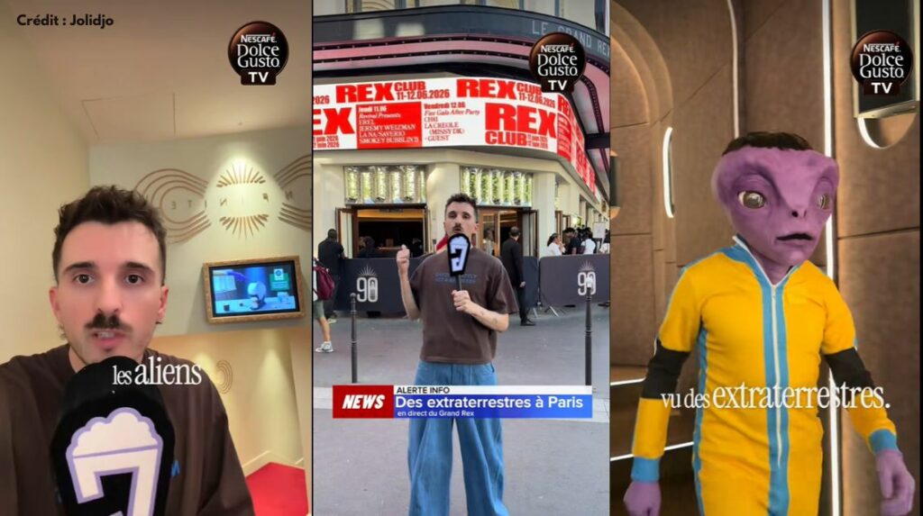 Dolce Gusto s'associe à Jolidjo pour une activation au Grand Rex pour ...